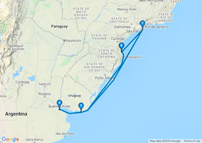 Cruises from Itajai | 2022-2025 Itajai Cruises from $479/day
