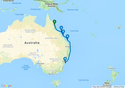 Cruises visiting Lady Musgrave Island | 2021-2022 Lady Musgrave Island ...