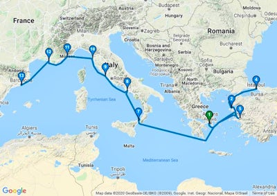 Cruises from Istanbul | 2022-2024 Istanbul Cruises from $130/day