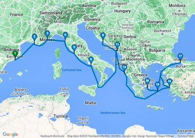 Cruises from Istanbul | 2022-2025 Istanbul Cruises from $139/day