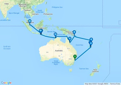 Cruises visiting Lifou | 2022-2024 Lifou Cruises visiting $81/day