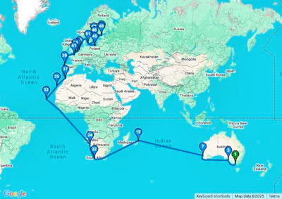 Princess World Cruise 2026 - Clean Cruising